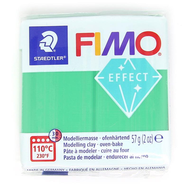 Fimo soft effect verde traslucido da 57gr