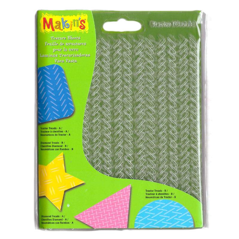 Set 4 fogli di texture Makin's set G